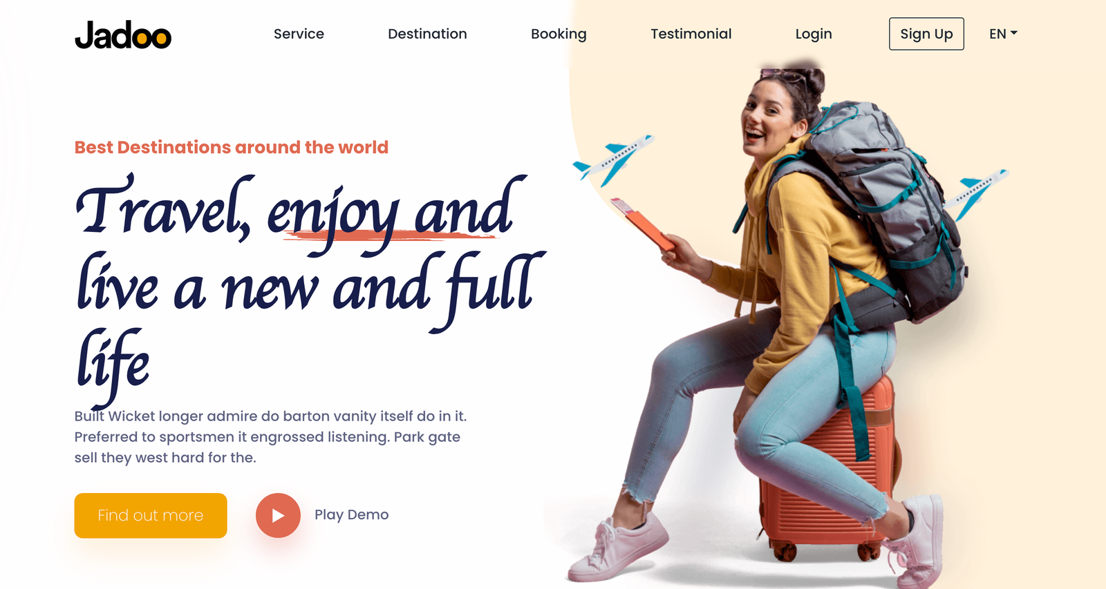 Ayoka Website Template